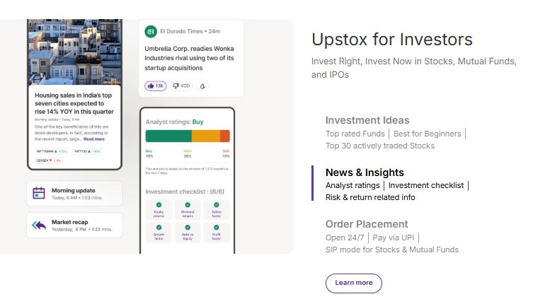 Upstox Pricing, Features and Get Free Demo | Techimply