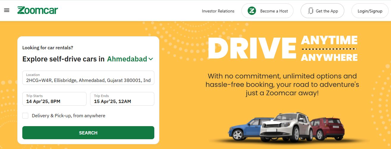 Zoomcar Pricing, Features and Get Free Demo | Techimply