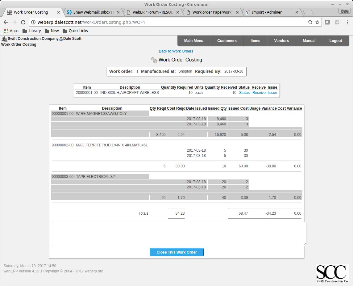 webERP Pricing, Features, Reviews & Details | Techimply 2025