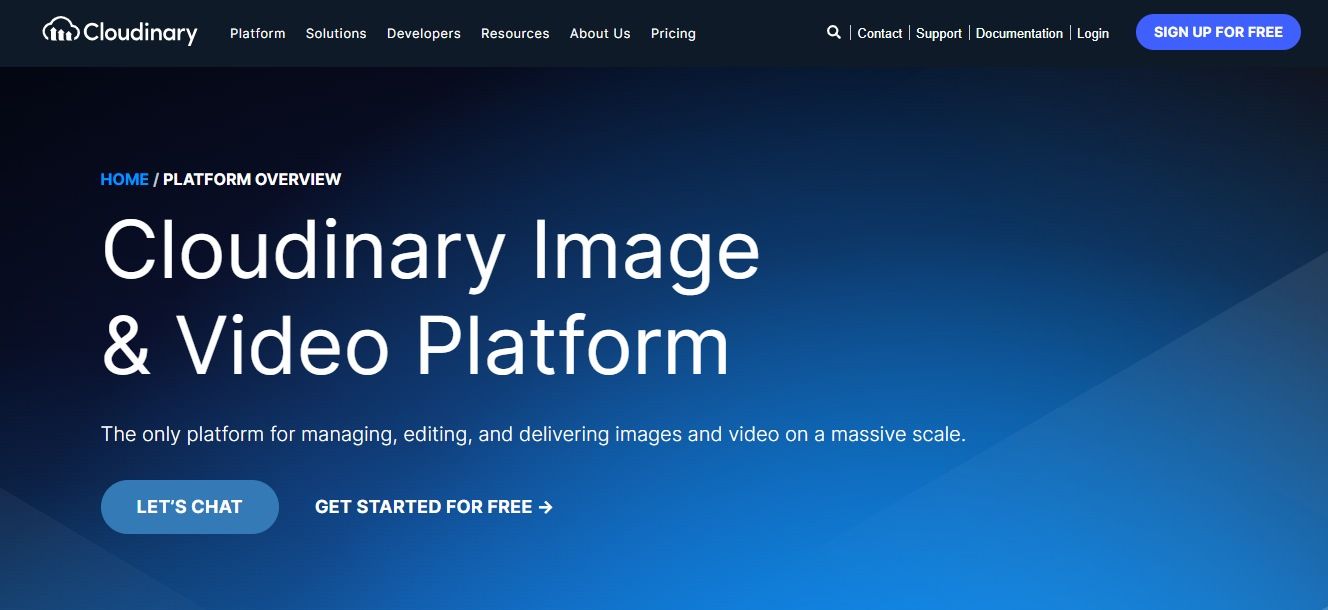 Cloudinary Image & Video Platform Pricing, Features, Reviews & Details | Techimply 2025